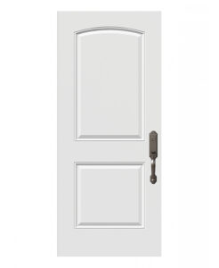 2 Panel Camber Top Steel Exterior Novatech Door – Doors Direct ...