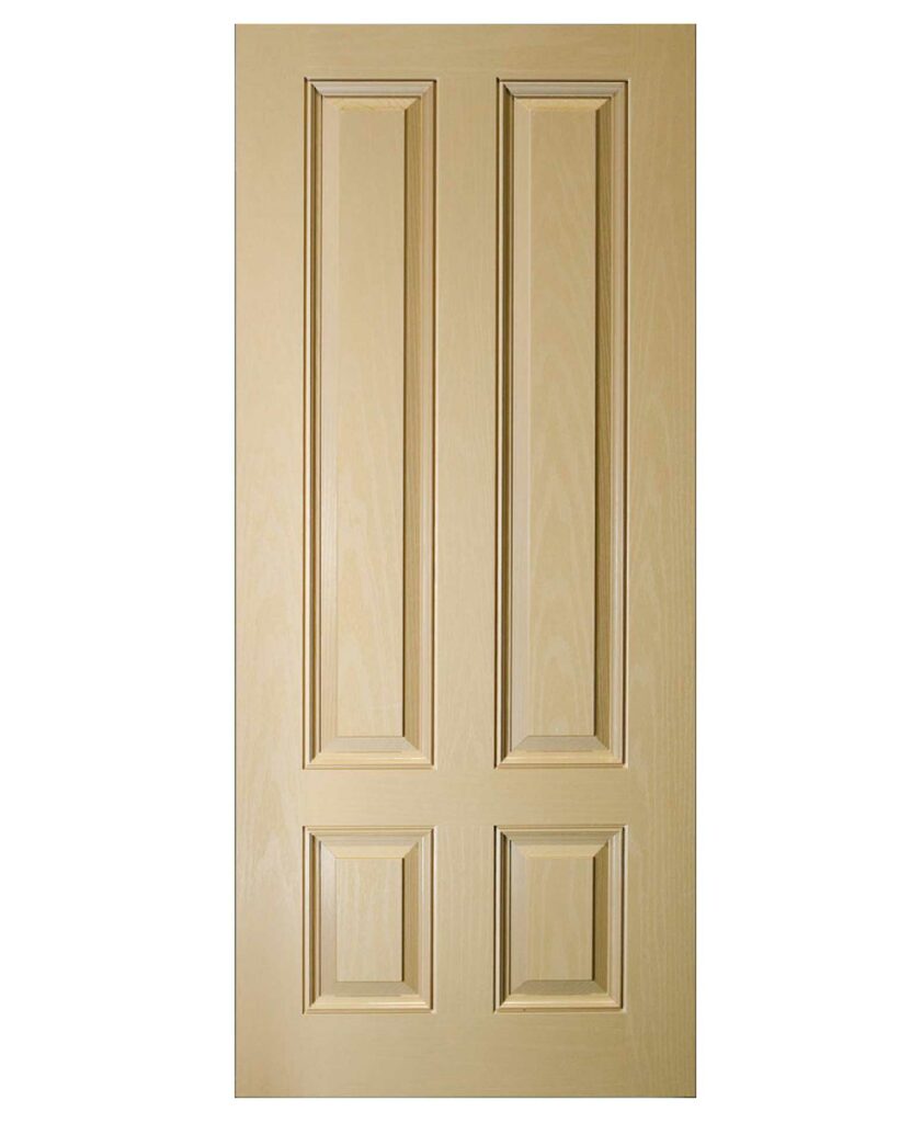 3/4 Lite 4 Panel Richersons Fiberglass Door (WG49) – Doors Direct ...