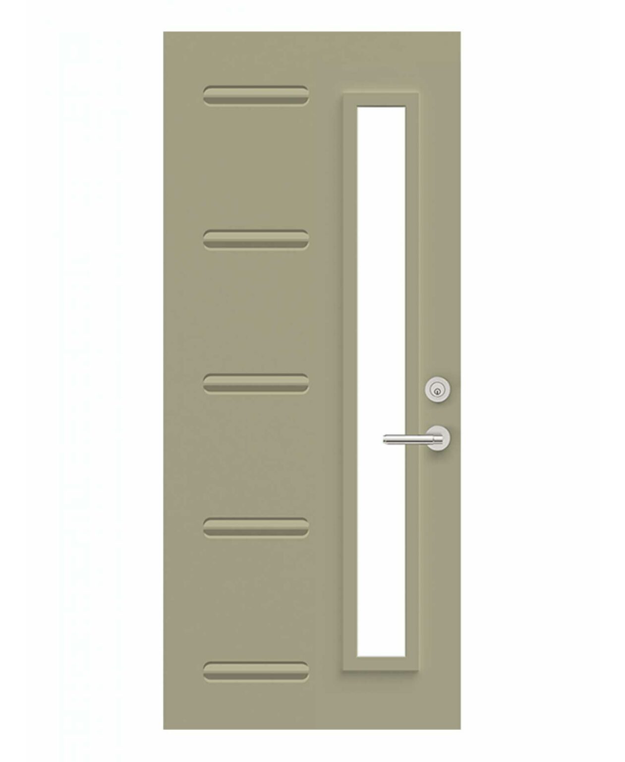 Linea Contemporary Steel Exterior Door – Doors Direct | Exterior Doors ...