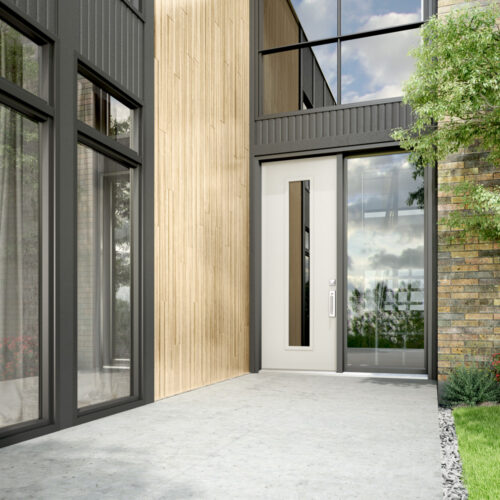 Uno – Flush Steel Exterior Novatech Door – Doors Direct | Exterior ...
