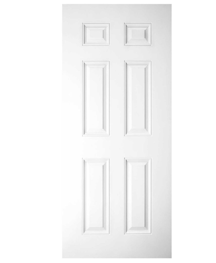 Fiberglass 6 Panel Smooth Richersons Door (SG68) – Doors Direct ...